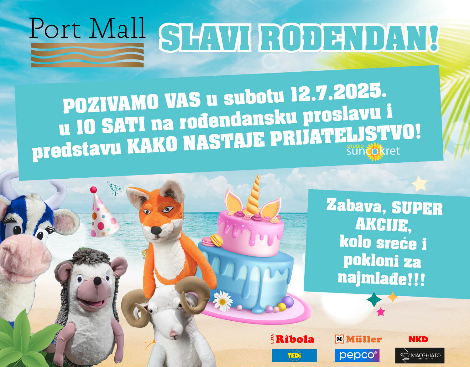 Port Mall slavi 2. rođendan! | Port Mall - Tvoja luka za najbolji shopping!